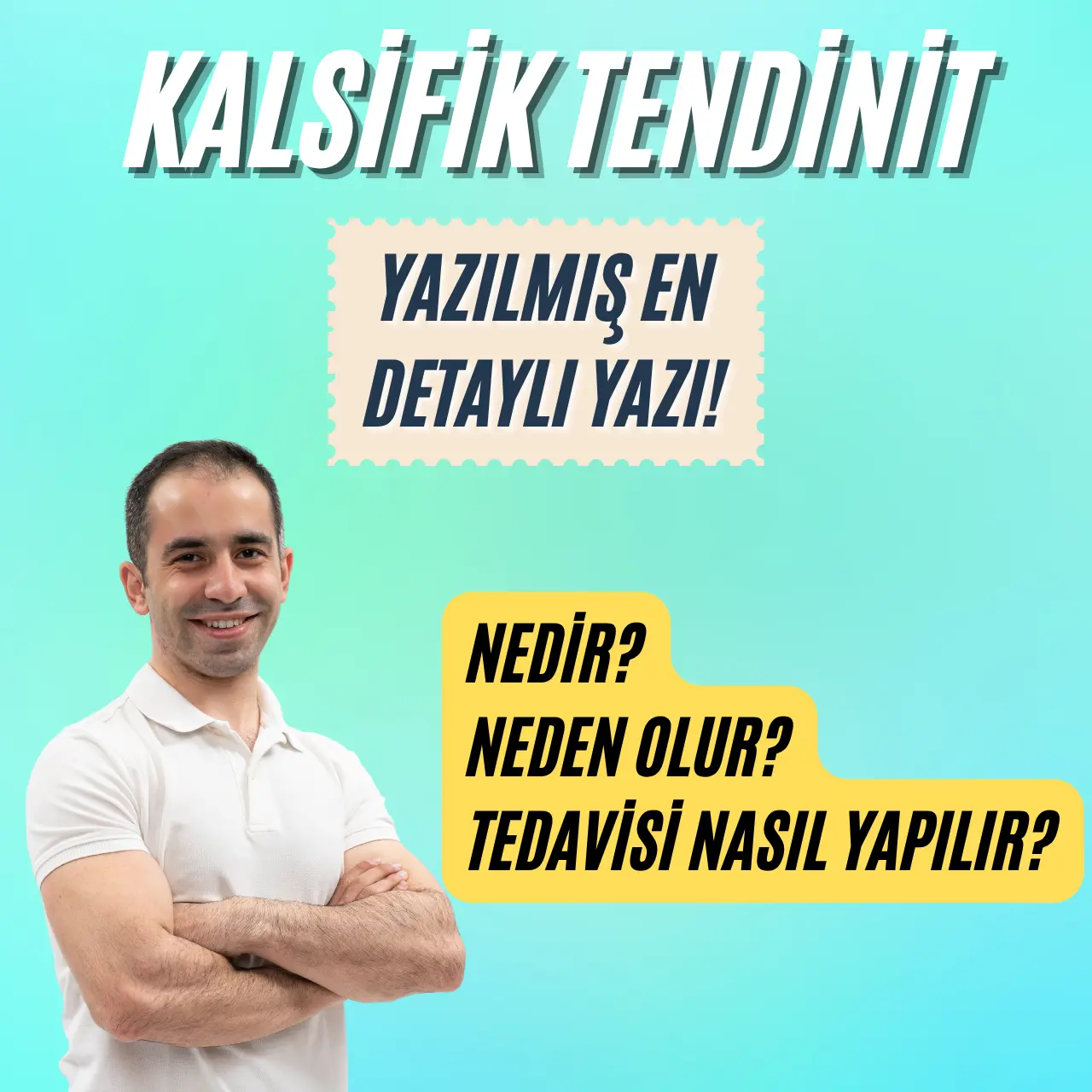 Omuzda Kalsifik Tendinit Nedir? Belirtileri ve Tedavisi